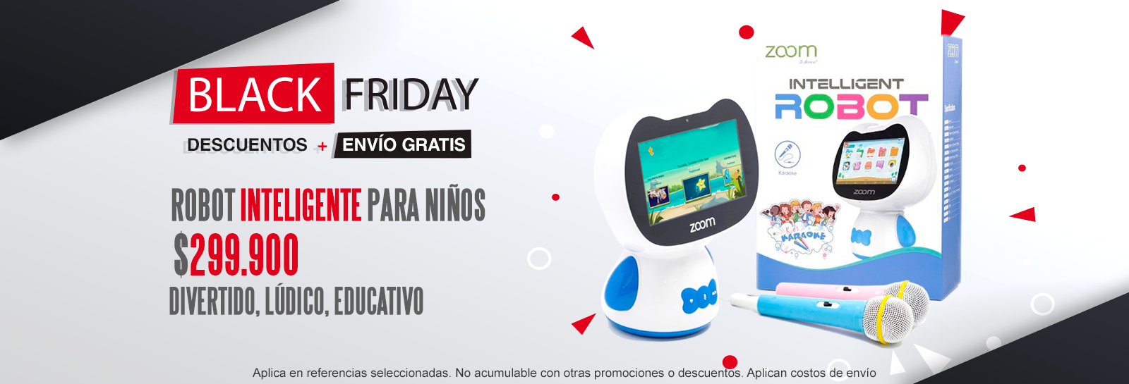 Robot Inteligente Karaoke Zoom para Niños Zumi | Outlet TV - Colombia